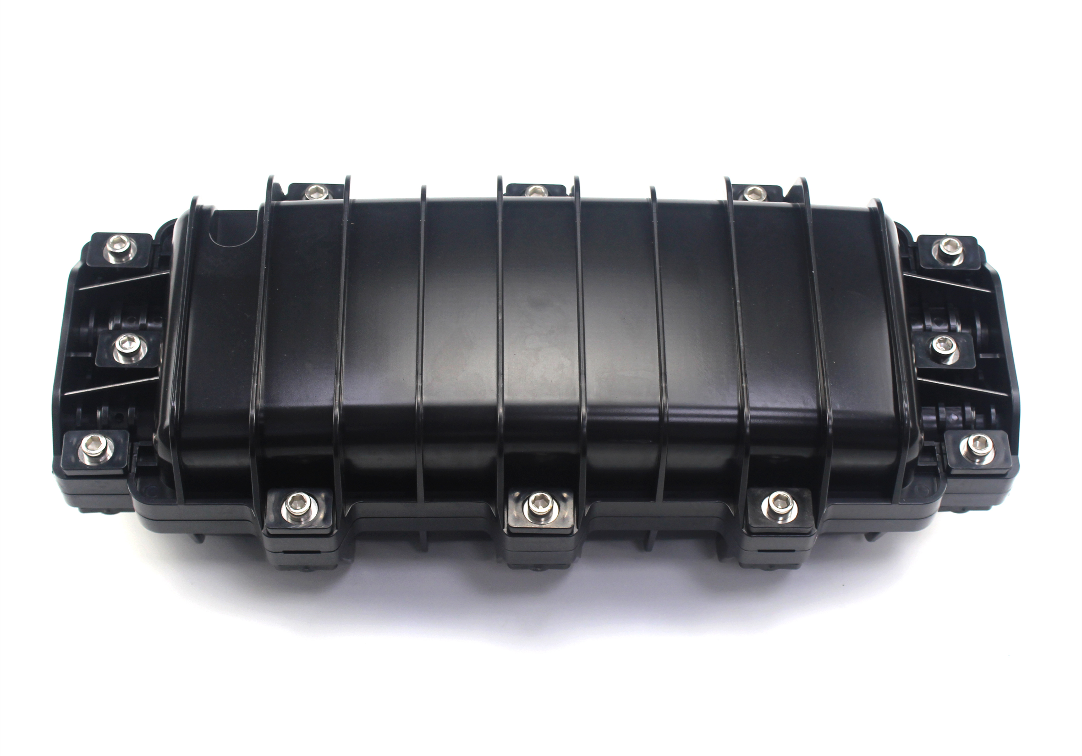 96F Horizontal 3 in 3 out Fiber Optic Splice Closure from China ...