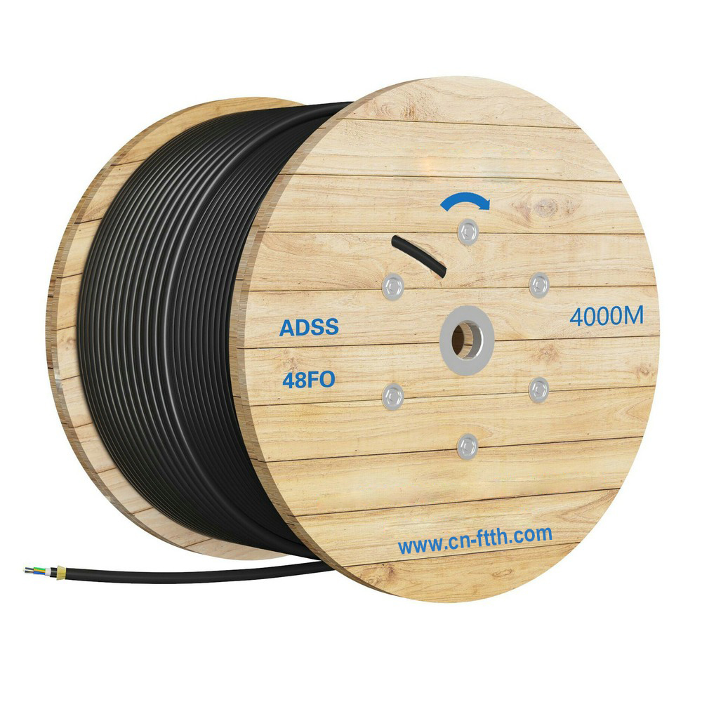 ADSS-S Single Sheath Self-Supporting Optical Fiber Cable from China ...