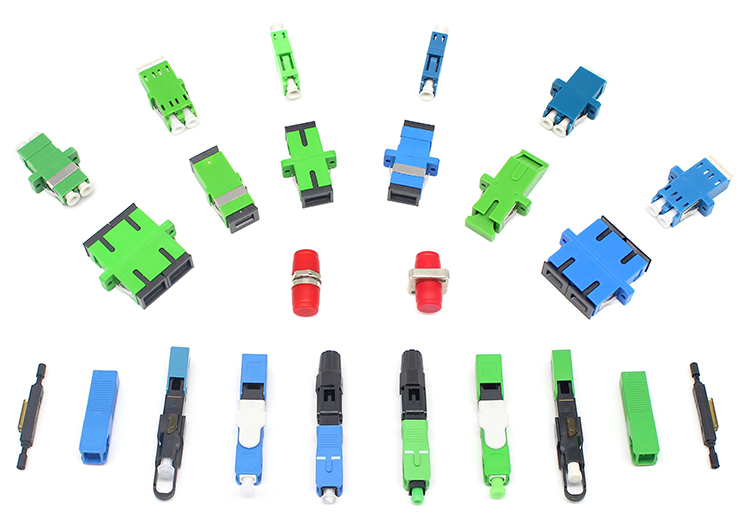 SC/APC Adapter with Inner Shutter from China manufacturer - DOWELL INDUSTRY