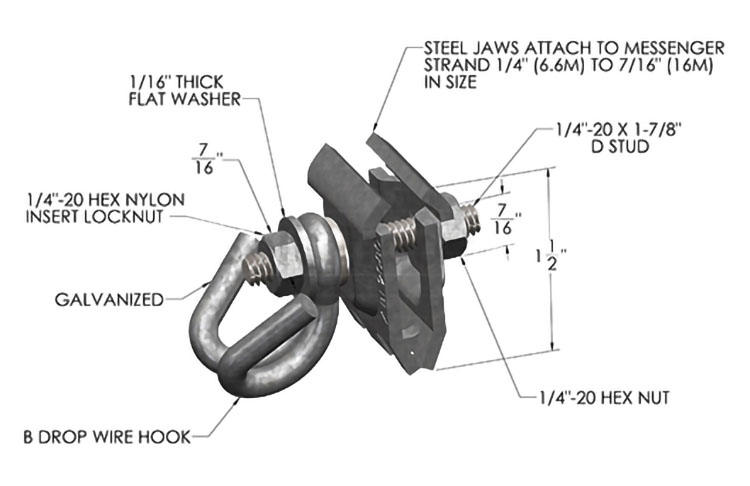 Mid-Span Clamp from China manufacturer - DOWELL INDUSTRY