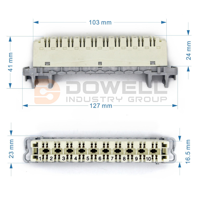 KRONE HIGHBAND 10-Pair Disconnection Module from China manufacturer ...